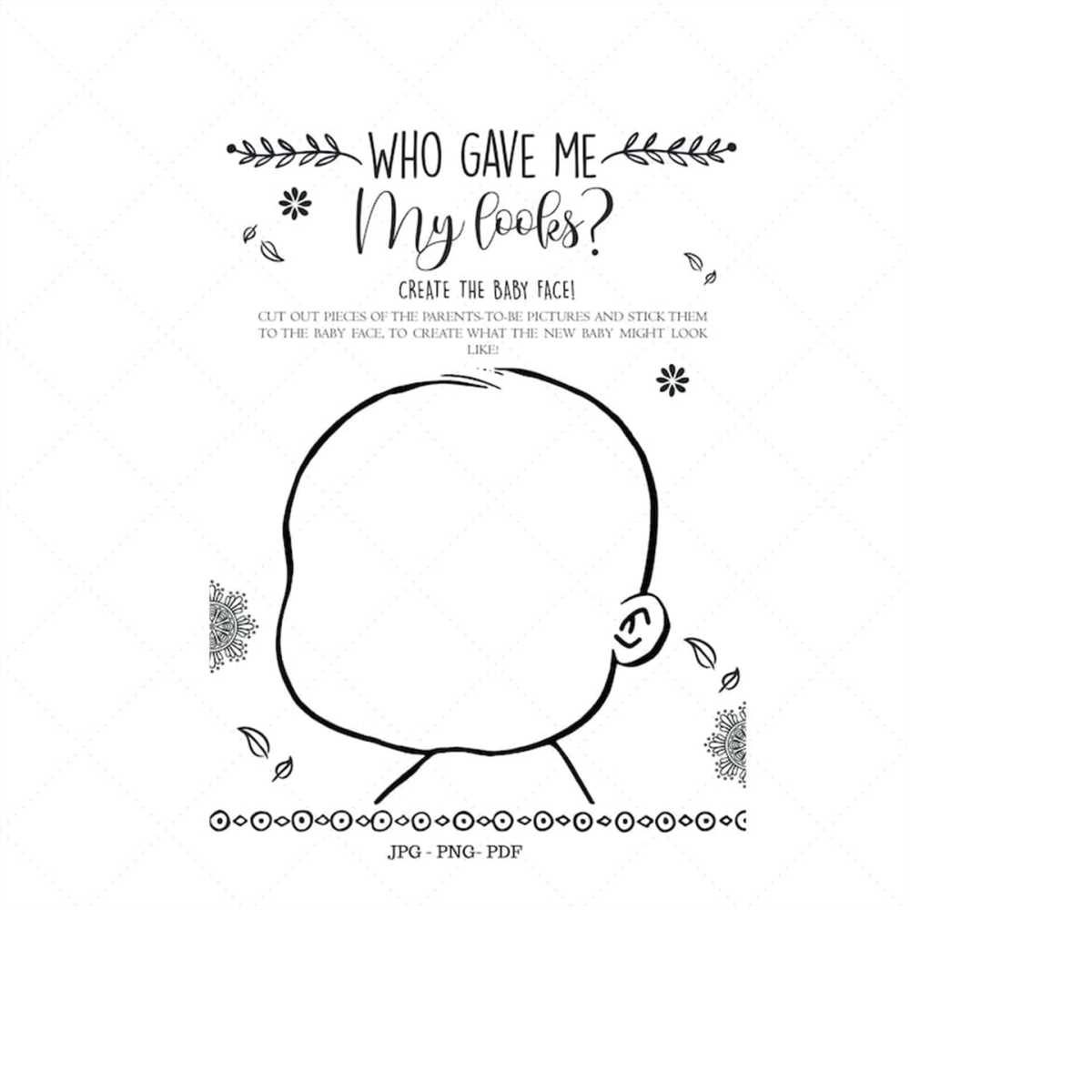 Funny Baby Shower, Baby Shower Activity, Baby Shower Ideas, | Inspire ...