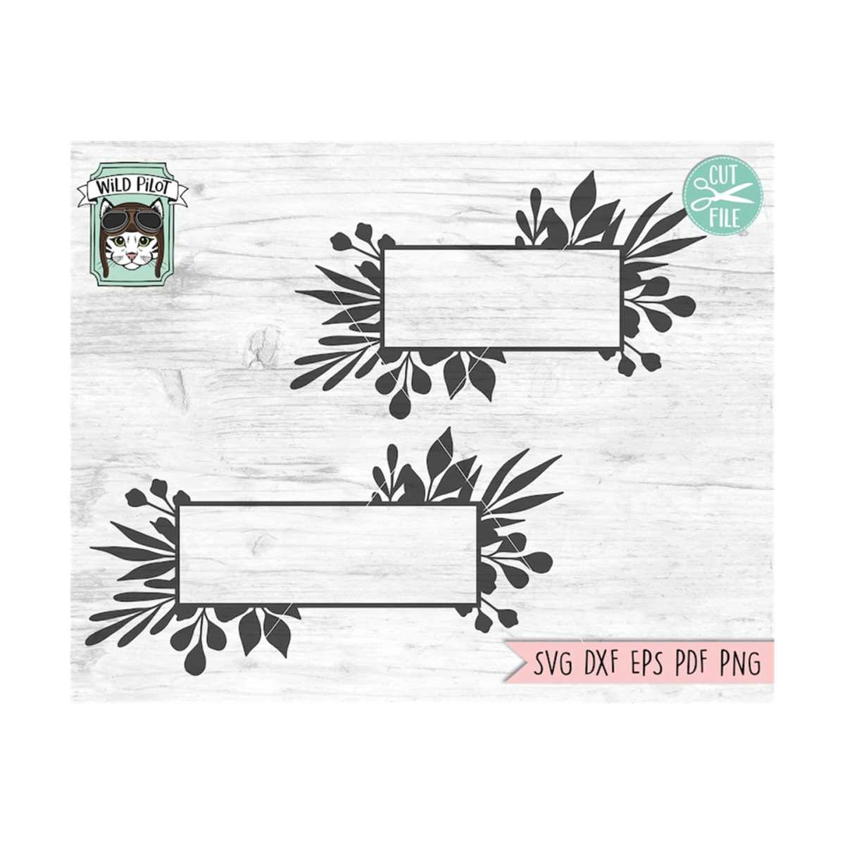 leaf border svg - Inspire Uplift