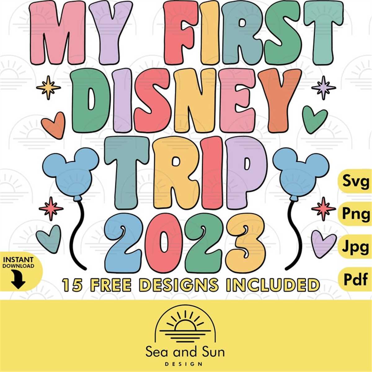 First Trip Vacay Mode Svg, Family Trip Svg, Magical Kingdom - Inspire ...