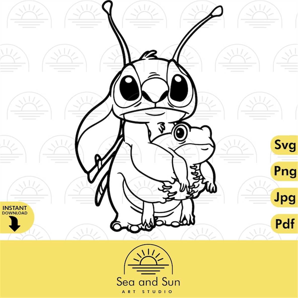Lilo and Stitch Svg Clip art Files, Stitch, Stitch Icon, Dis | Inspire ...