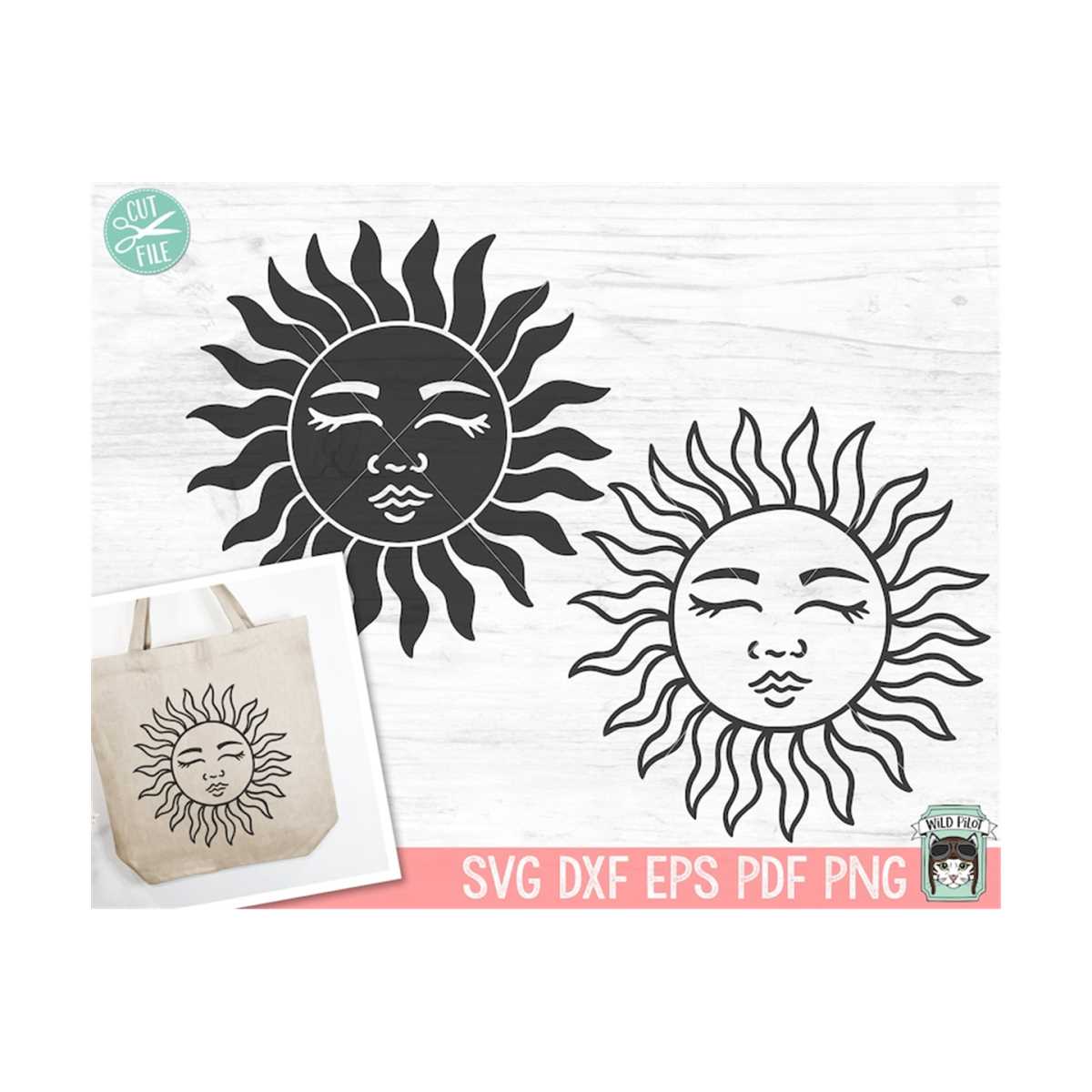 Sun SVG, Summer SVG, Beach svg, Sunshine svg, Sun png, Sun F | Inspire ...