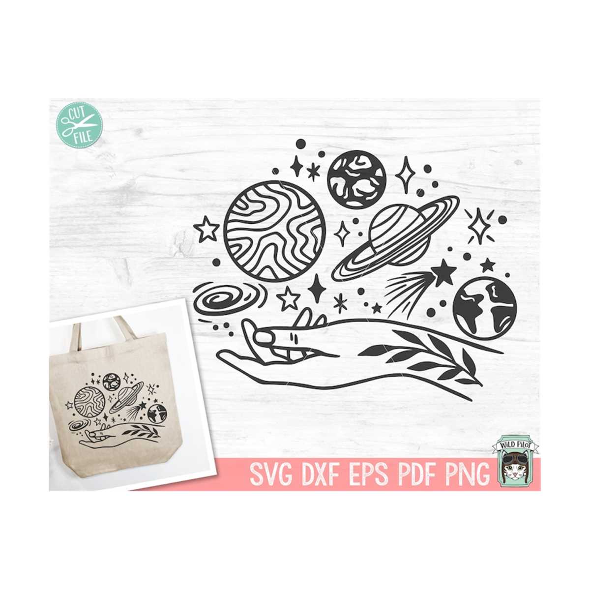 Galaxy SVG, Celestial SVG, Space SVG, Mystical svg, Planets | Inspire ...