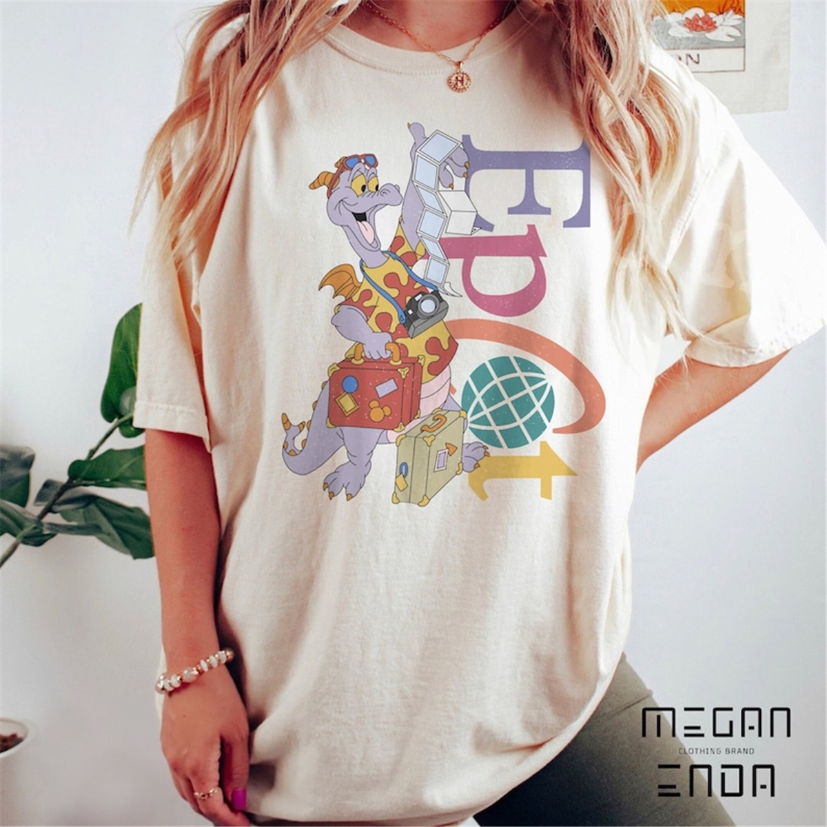 Retro Disney Figment Epcot Comfort Colors Shirt, Epcot Figme - Inspire ...