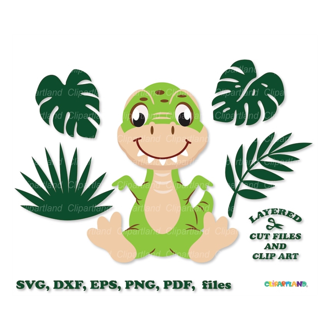 INSTANT Download. T rex svg. Cute sitting baby dinosaur svg | Inspire ...
