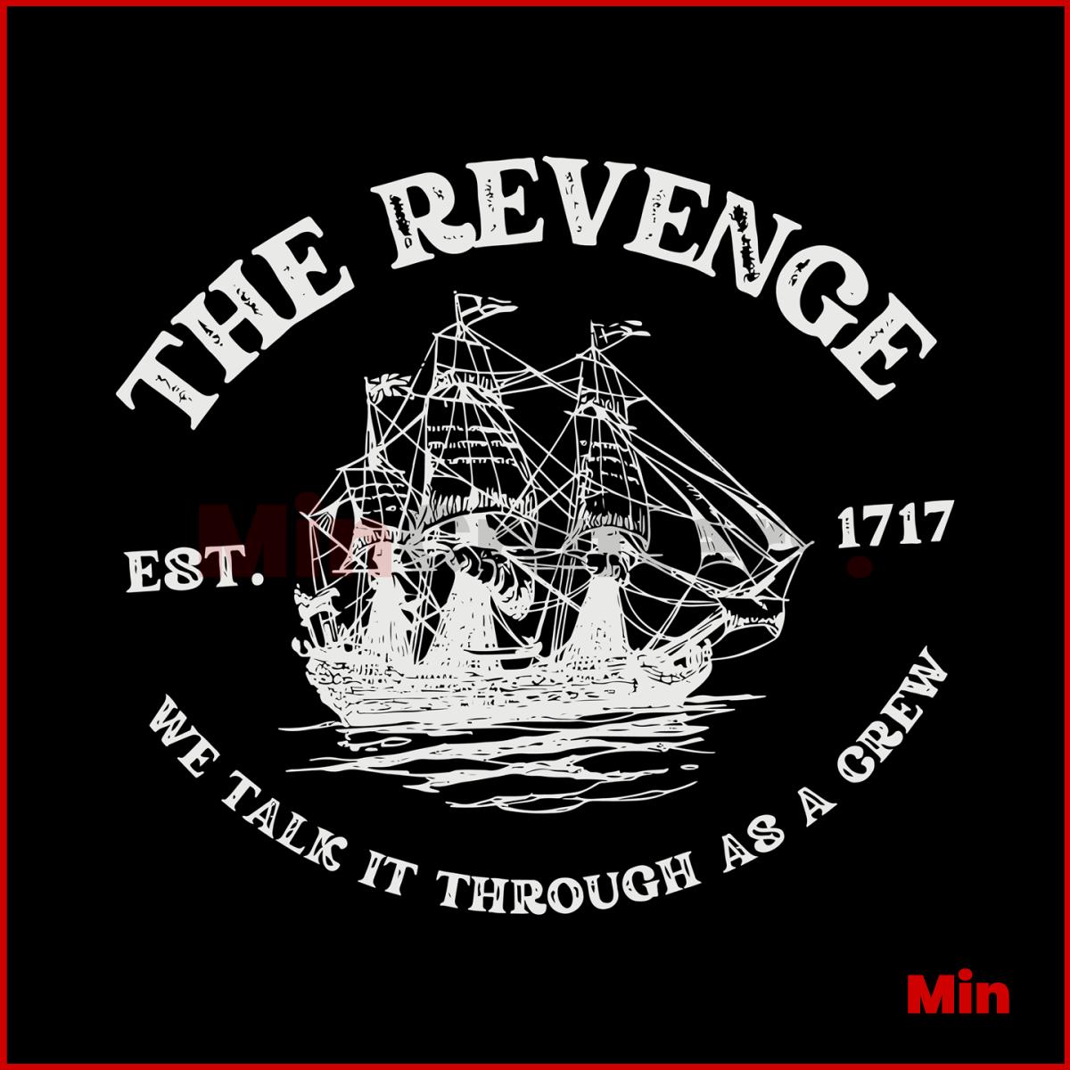Our Flag Means Death The Revenge Pirate Ship SVG File | Inspire Uplift