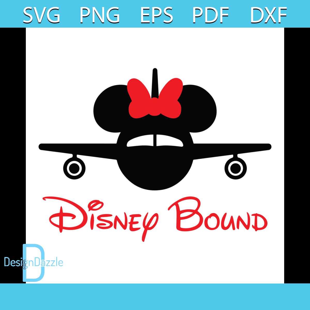 Disney Bound Plane Minnie Svg, Disney Svg, Disney Bound Svg, - Inspire ...