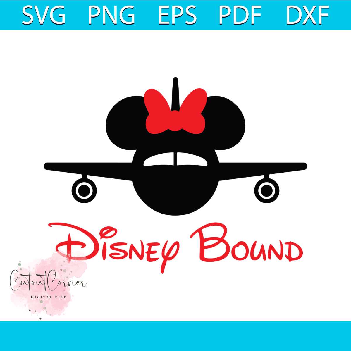 Disney Bound Plane Minnie Svg, Disney Svg, Disney Bound Svg, | Inspire ...