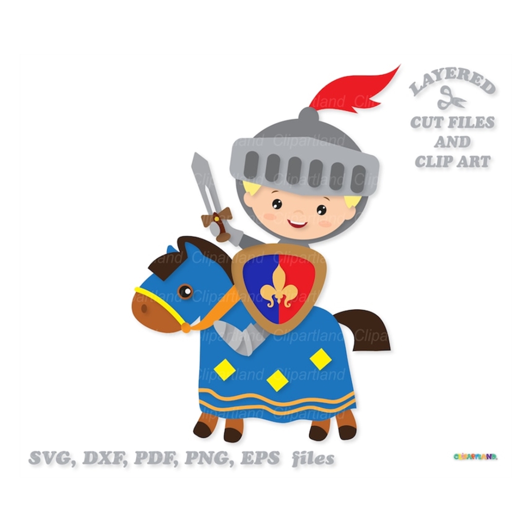 INSTANT Download. Cute little medieval knight svg cut file a | Inspire ...