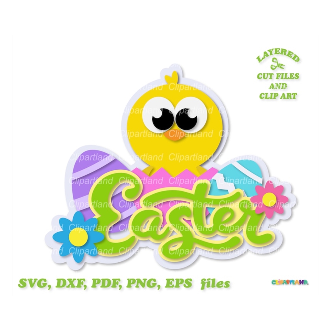 INSTANT Download. Cute Easter chick cut files and clip art. | Inspire ...