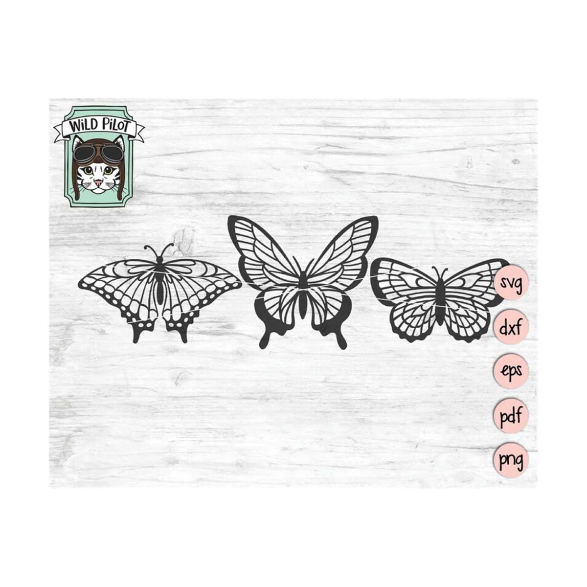 Butterflies SVG File, Butterfly SVG, Butterfly cut file, But | Inspire Uplift
