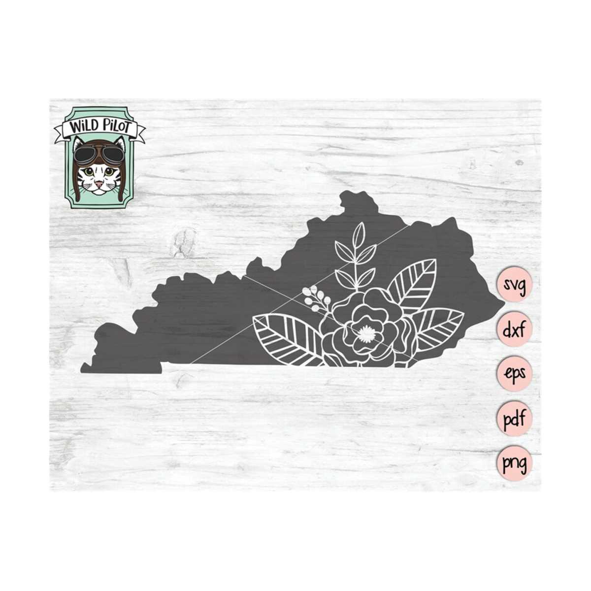 Kentucky svg file, Kentucky Silhouette svg, Kentucky cut fil | Inspire ...