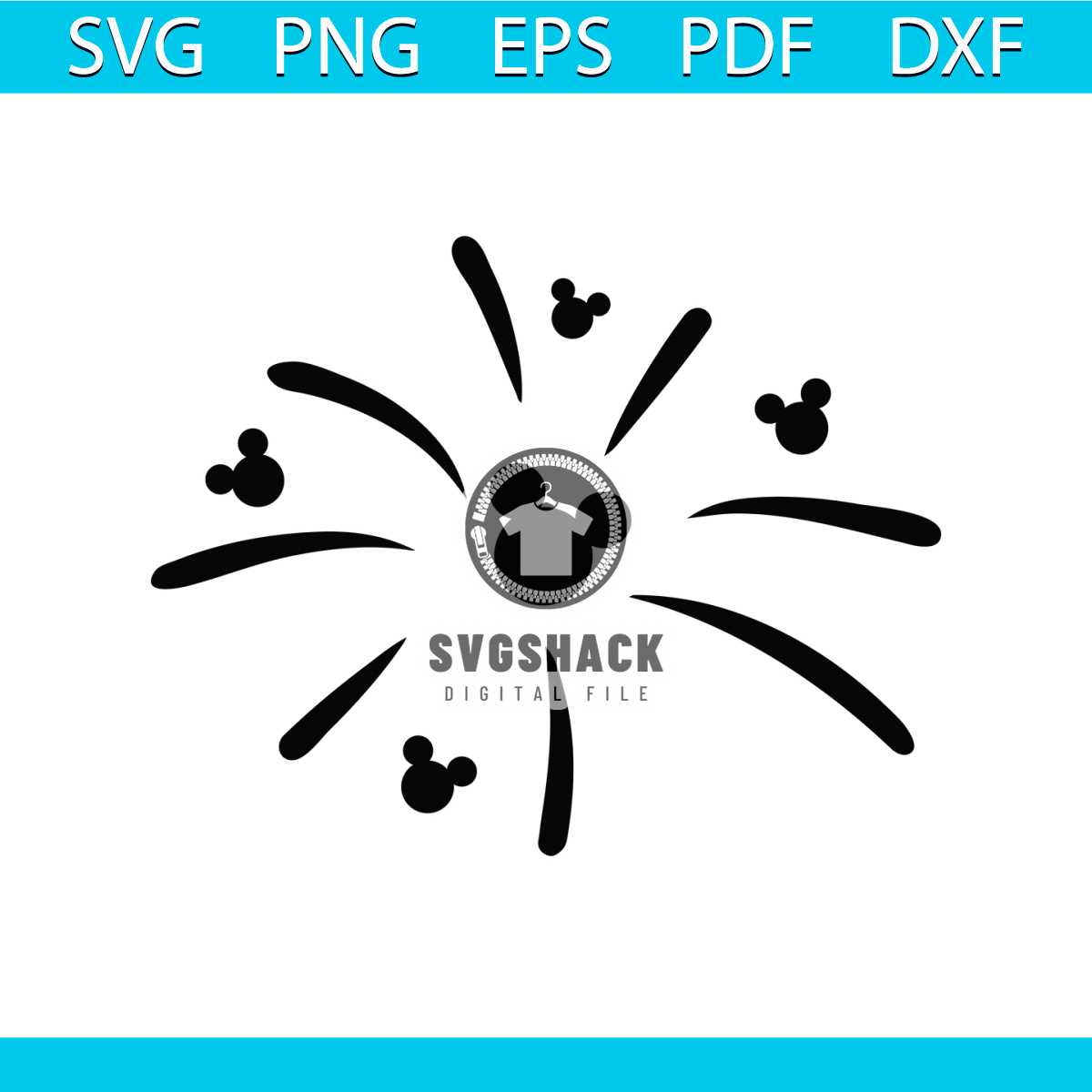 Mickey fireworks svg free, trending svg, disney svg, mickey - Inspire ...