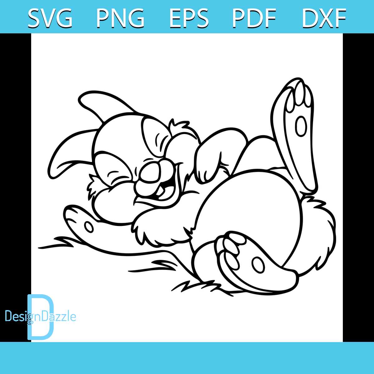 Thumper svg free, disney svg, bambi svg, instant download, r - Inspire ...