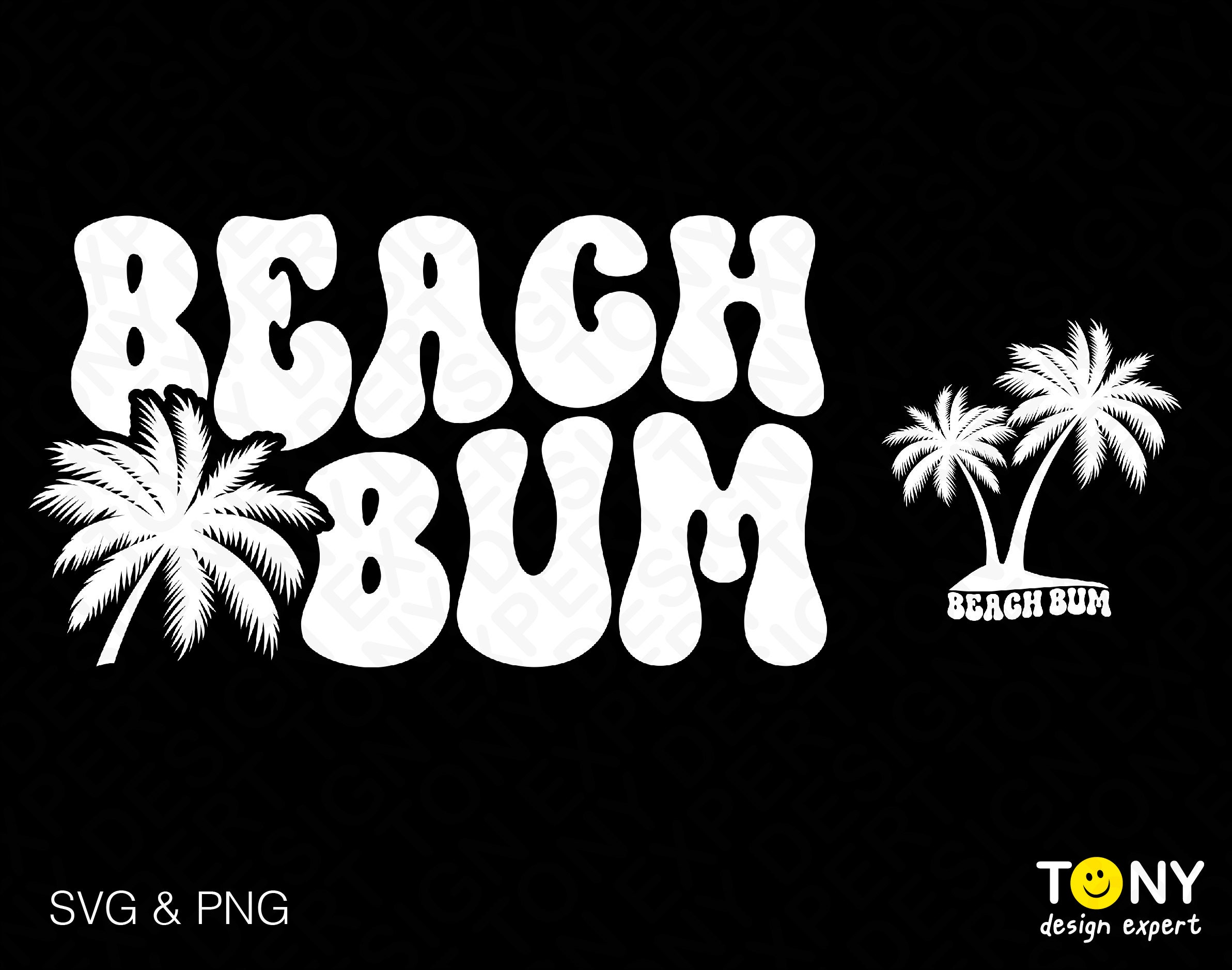 2 Bundle, Beach Bum Svg Png, Beach Vibes Svg Summer Vibes Pn | Inspire ...