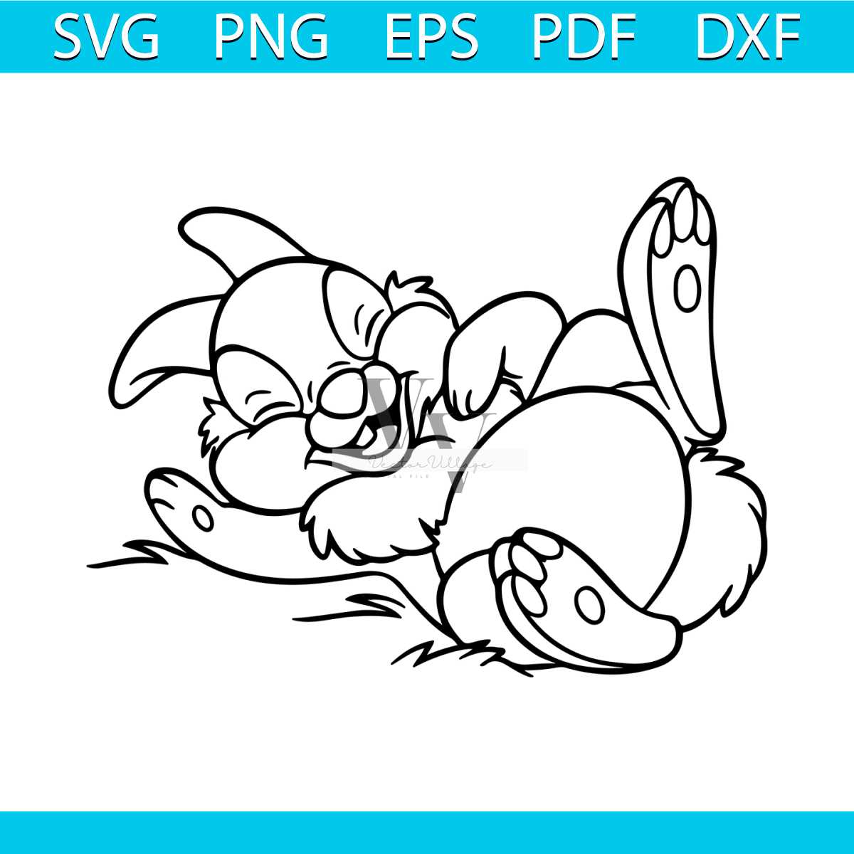 Thumper svg free, disney svg, bambi svg, instant download, r | Inspire ...