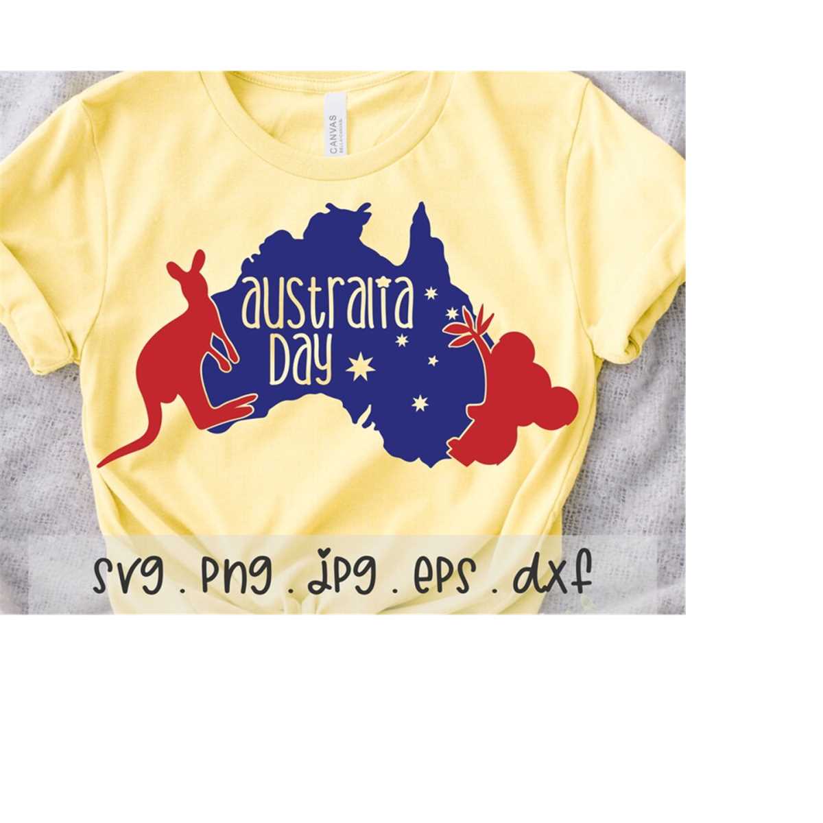 Happy Australia Day SVG/PNG/JPG, Kangaroo Koala Australia Ma | Inspire ...