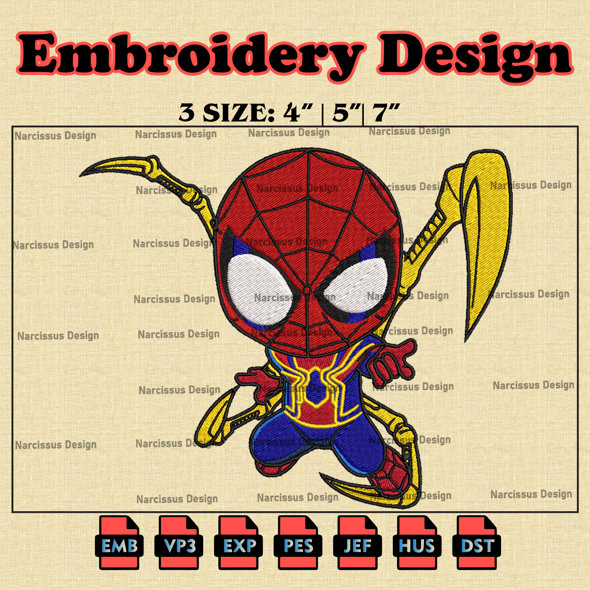 Marvel Embroidery Files, Spider Man Movie Embroidery Designs - Inspire ...