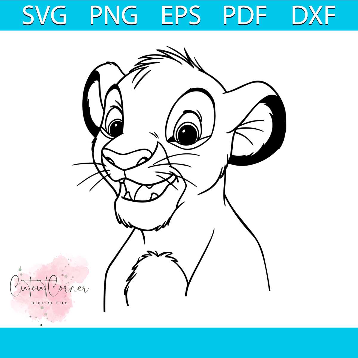 Simba svg free, the lion king svg, disney svg, instant downl | Inspire ...