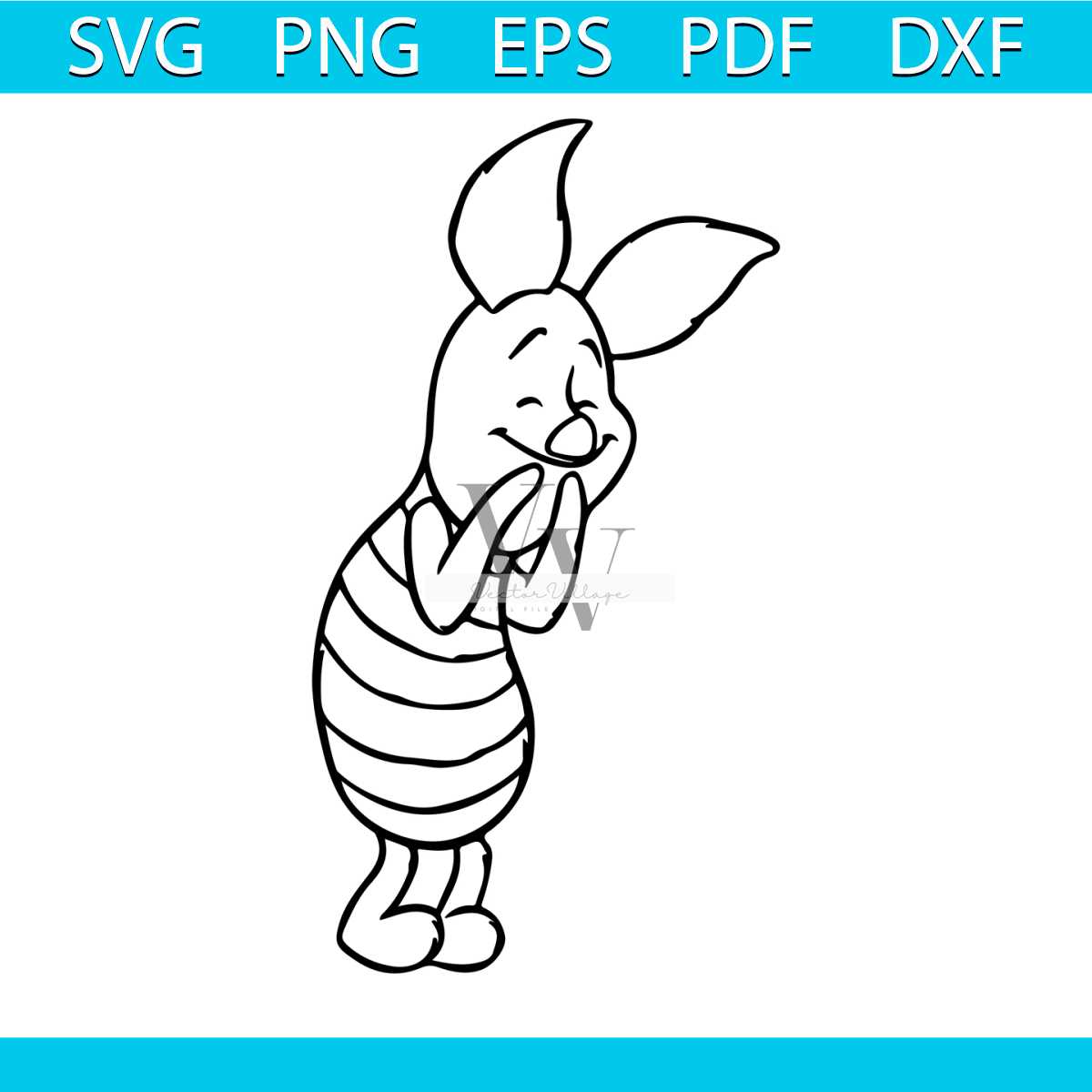 Piglet svg free, winnie the pooh svg, disney svg, instant do | Inspire ...