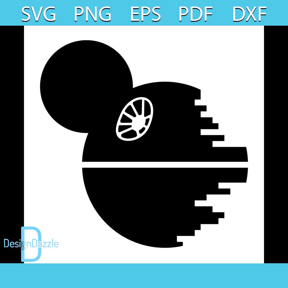 Mickey death star svg free, trending svg, disney svg free, s | Inspire ...