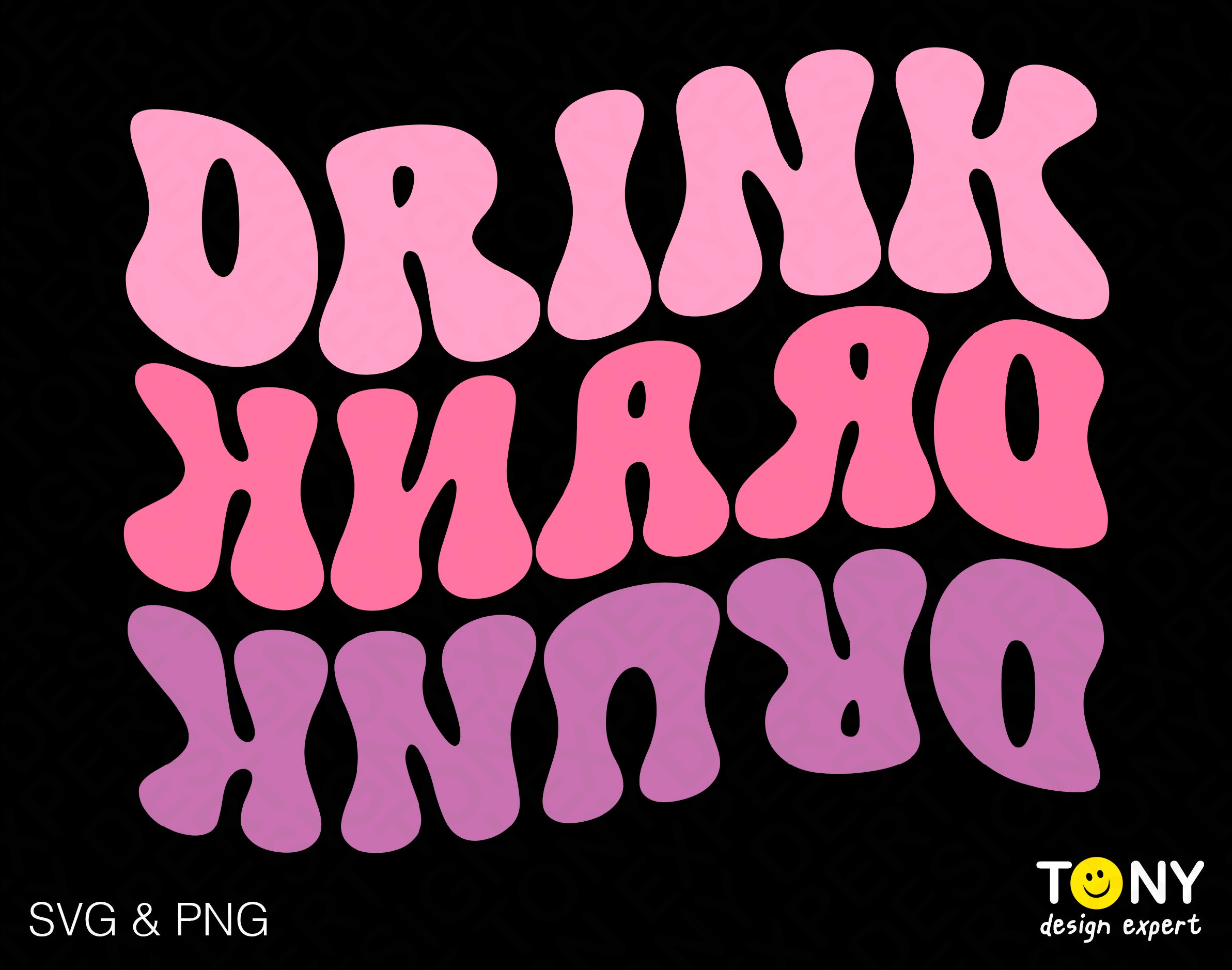 Drink Drank Drunk Svg Png, Alcohol Drinking Svg, Trendy Retr | Inspire ...