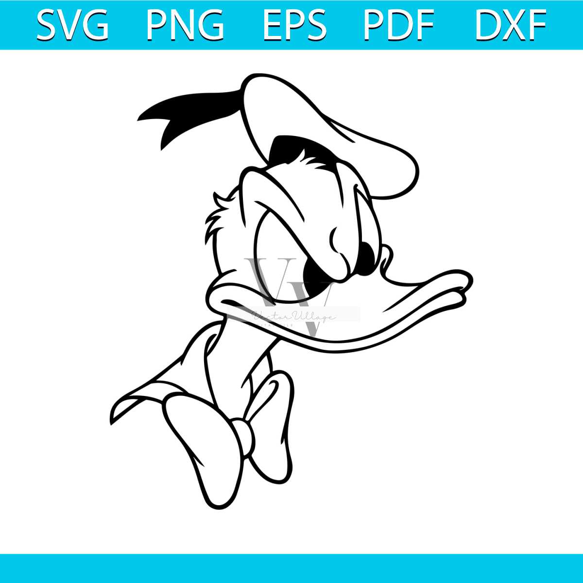 Donald duck svg free, disney svg, free svg files disney, ins | Inspire ...