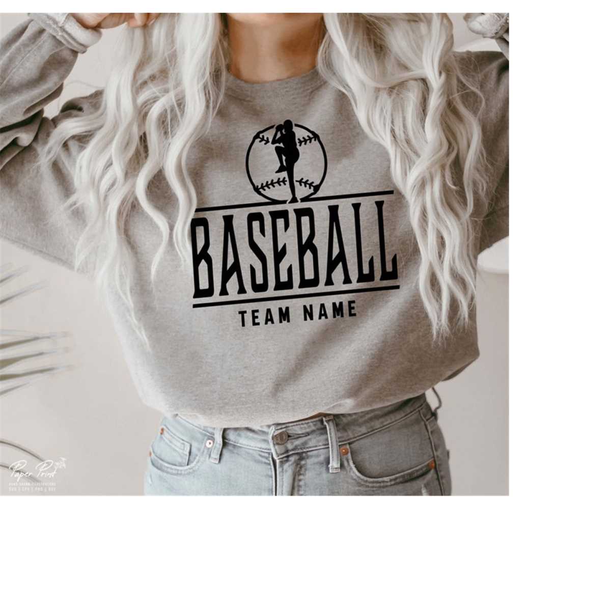 Baseball Player Svg, Baseball Team Shirt Svg, Baseball mom S - Inspire ...