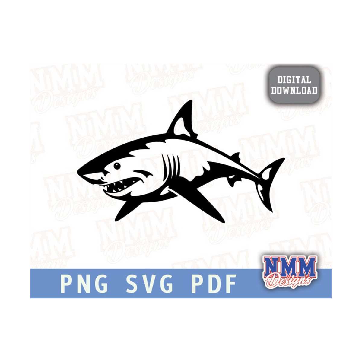 Shark SVG, File For Cricut, For Silhouette, Cut Files, Png, - Inspire ...