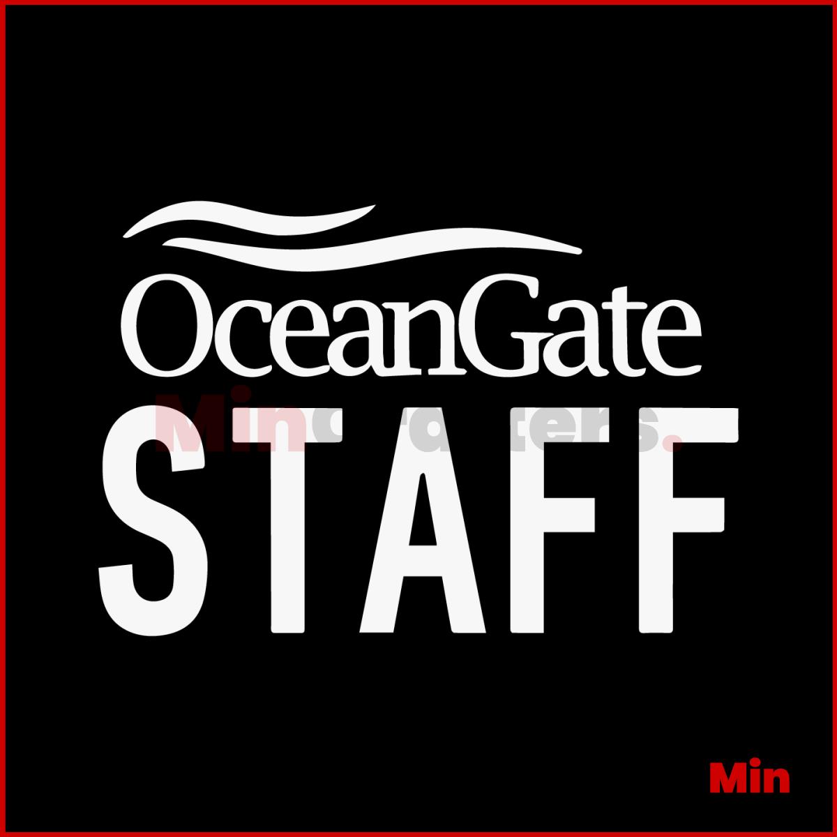 Oceangate Staff Trendy SVG OceanGate Expeditions SVG File - Inspire Uplift