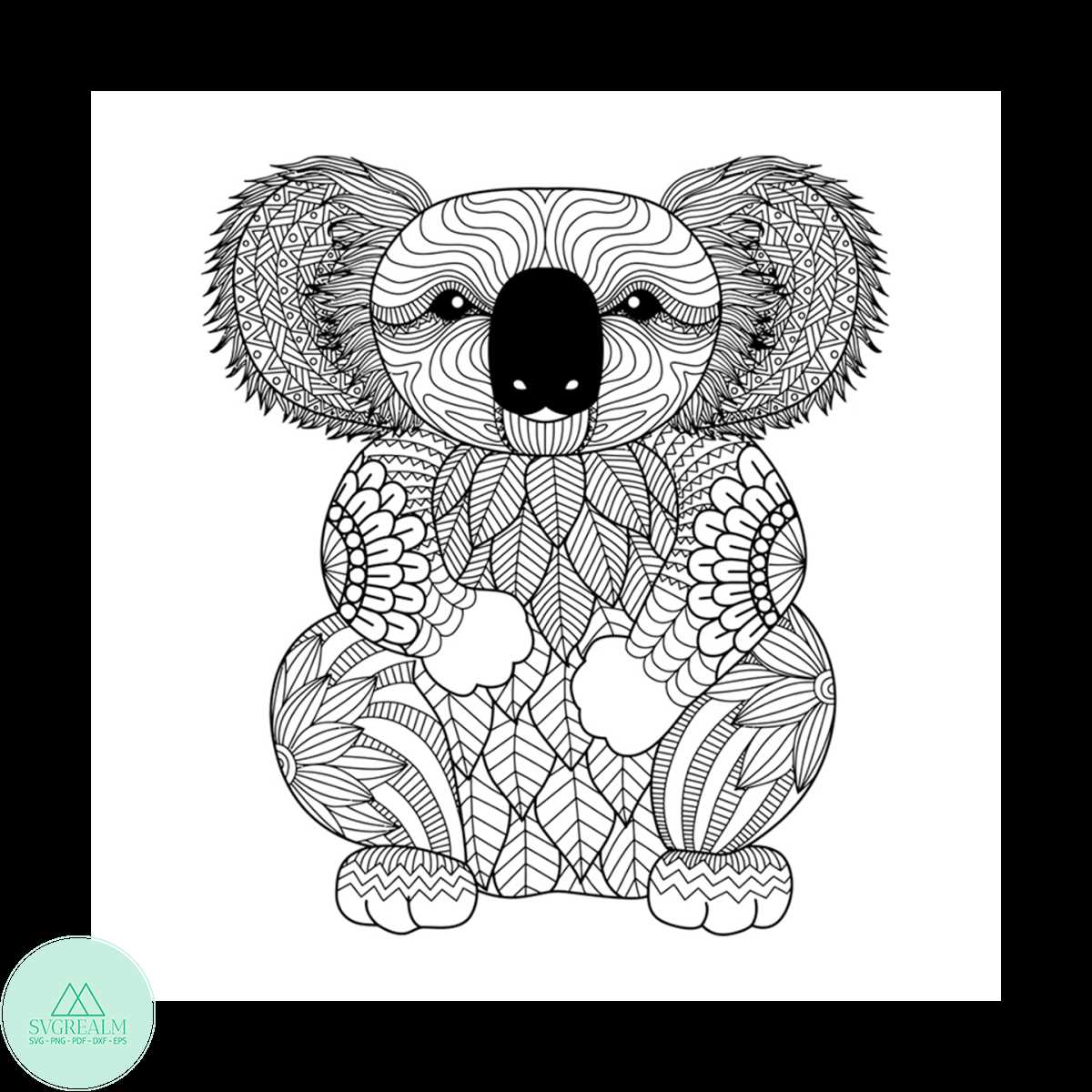 Koala Pattern | Inspire Uplift