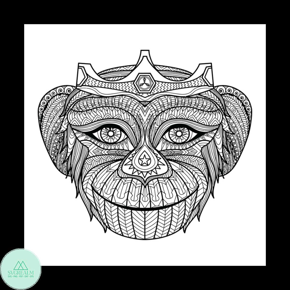 Monkey Pattern | Inspire Uplift