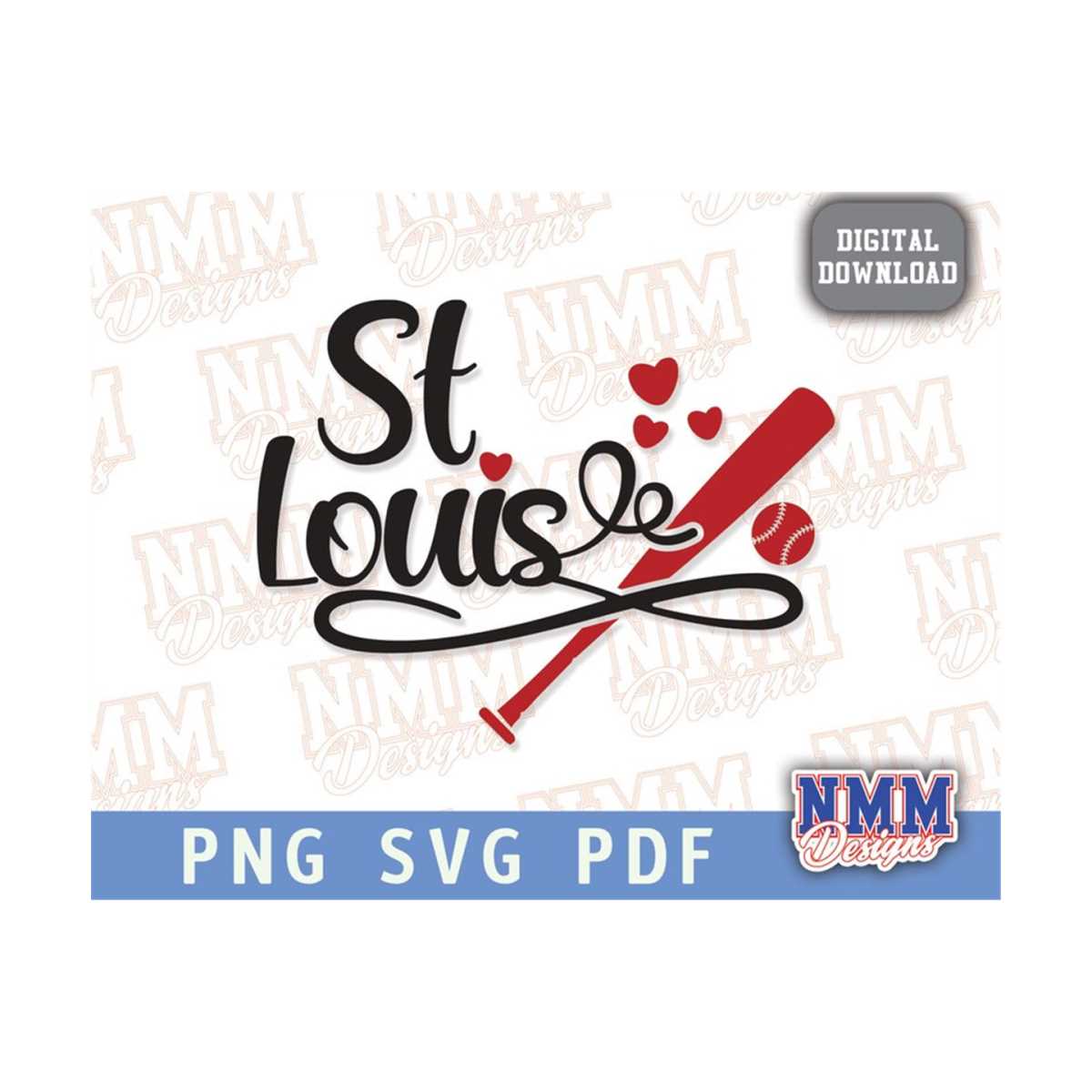 STL Baseball svg png, pdf, svg files for cricut, vinyl cut f | Inspire ...
