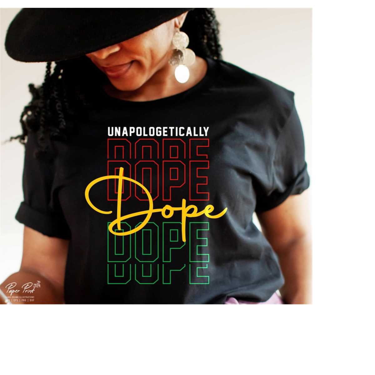 Unapologetically dope Svg, Juneteenth Svg, Black History SVG | Inspire Uplift