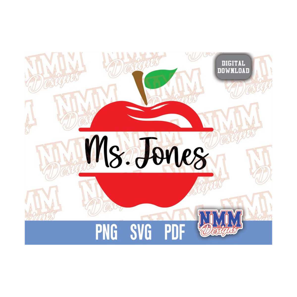 Apple Name Frame SVG, Apple Monogram Frame Svg, Apple Svg, T | Inspire ...