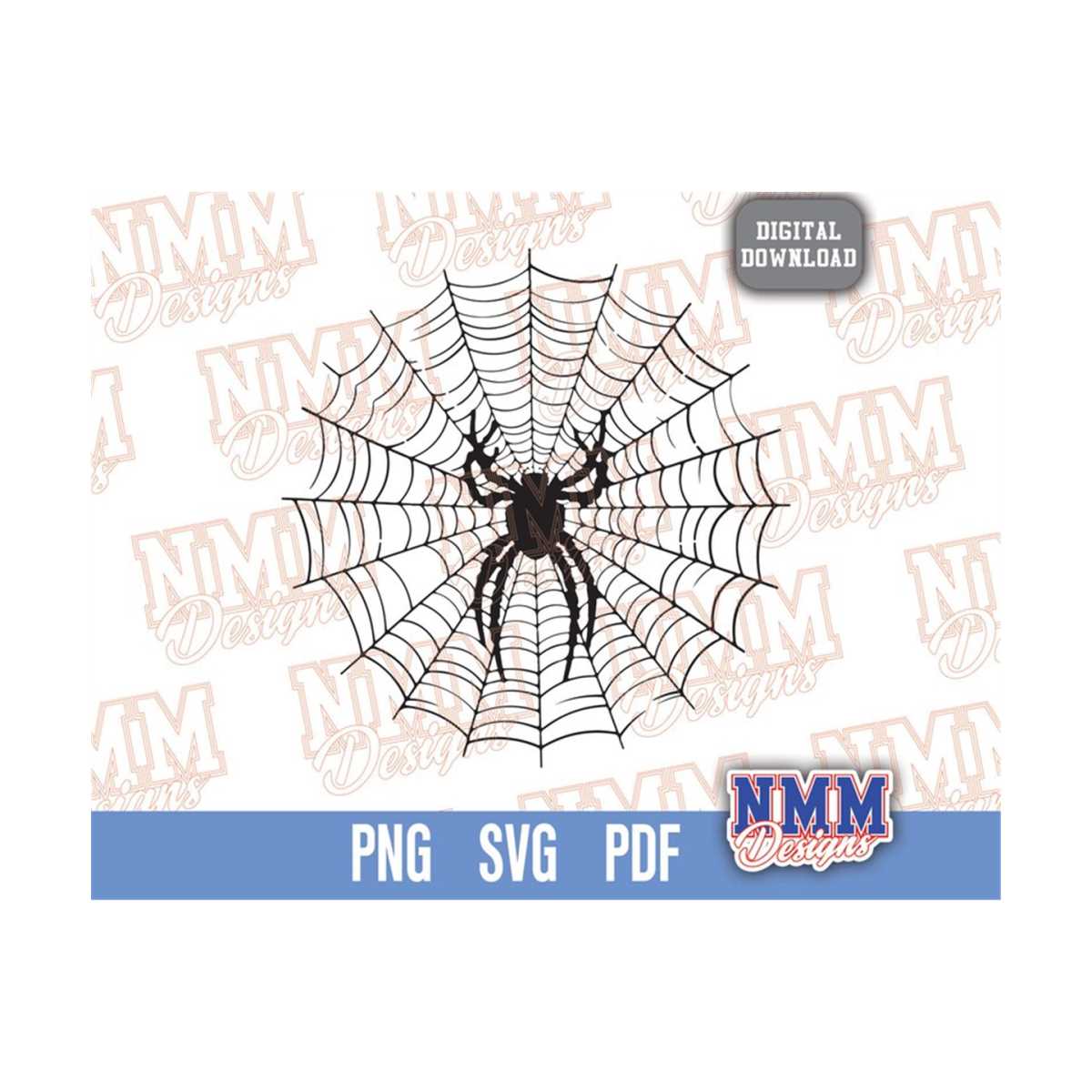 Spider Web SVG Clipart, Cool Halloween Image Digital Downloa - Inspire ...