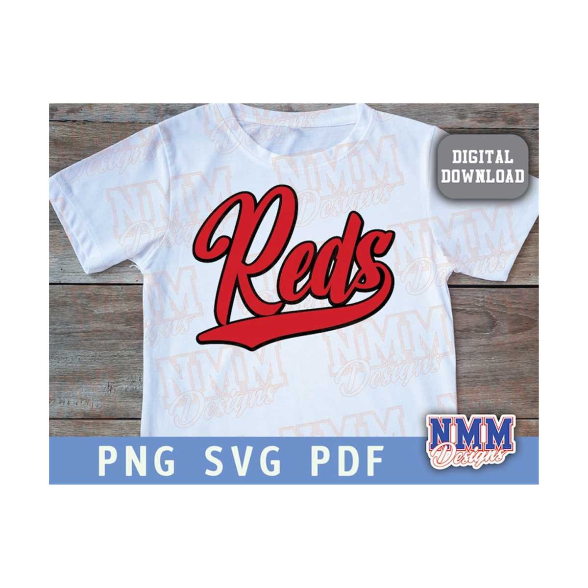 Reds Team SVG, Baseball SVG, Shirt SVG, Digital Download, Cu - Inspire ...