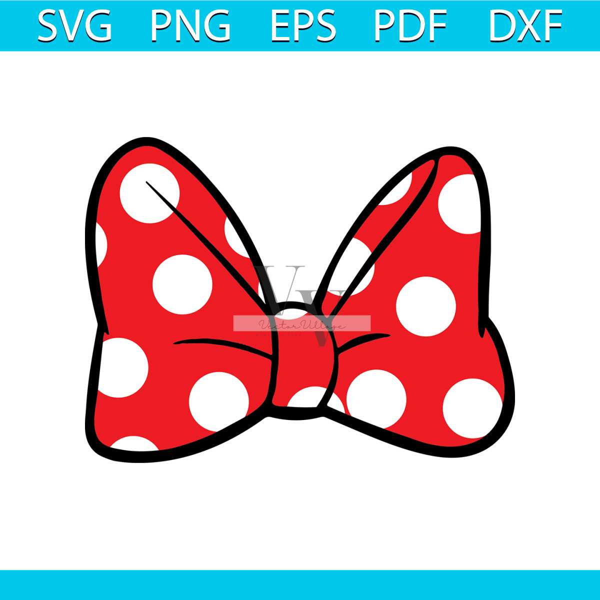 Minnie mouse bow svg free, disney svg, bow svg, instant down | Inspire ...