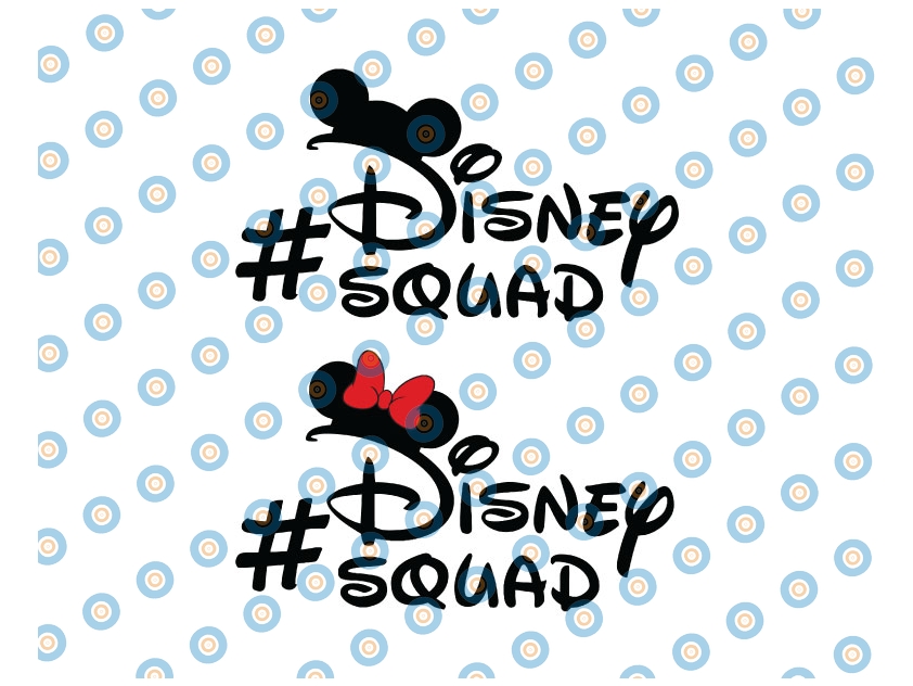 Disney Squad SVG / Minnie mouse SVG / Mickey mause SVG / Dis | Inspire ...