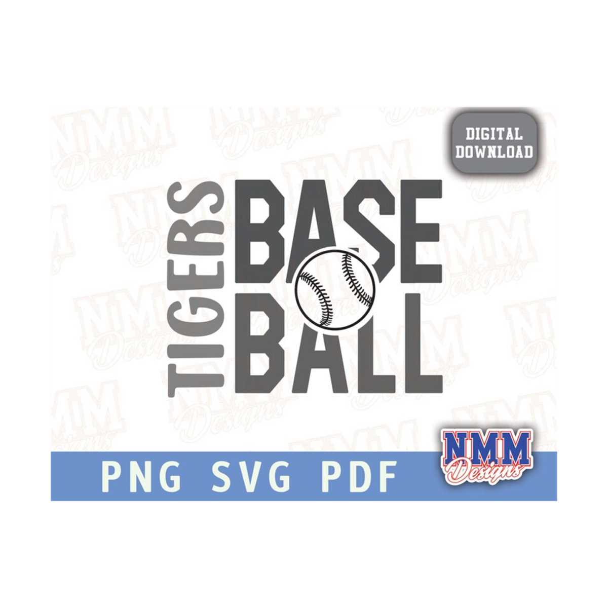 Tigers Baseball SVG, Baseball SVG, Baseball Shirt SVG, Digit - Inspire ...