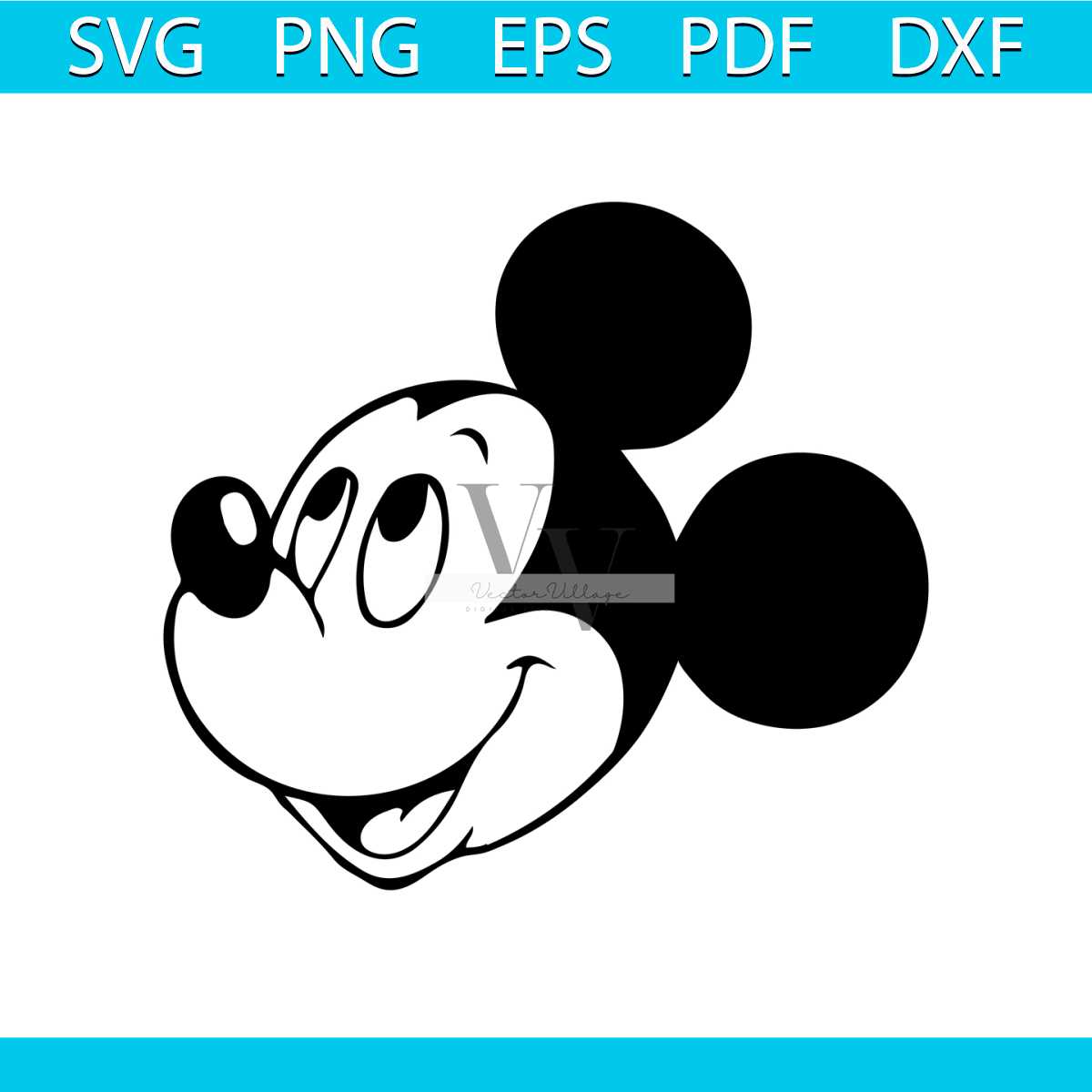 Mickey mouse svg free, disney svg, mickey head svg, instant | Inspire ...