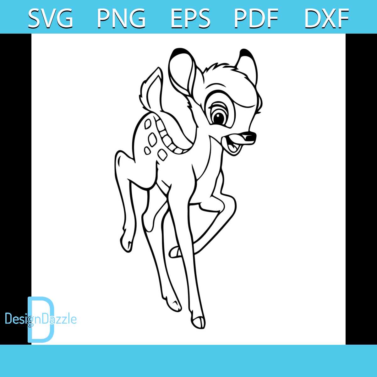 Bambi svg free, disney svg, deer svg, instant download, cart | Inspire ...