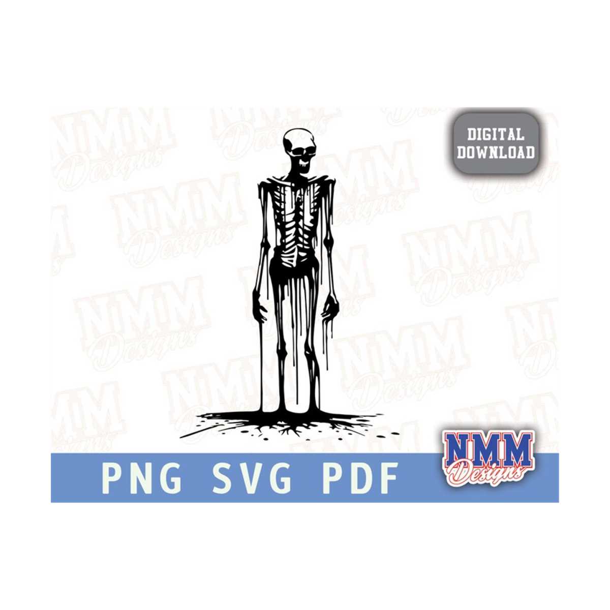 Dripping Skull SVG | Skeleton SVG | Gothic Decal T-Shirt Sti - Inspire ...