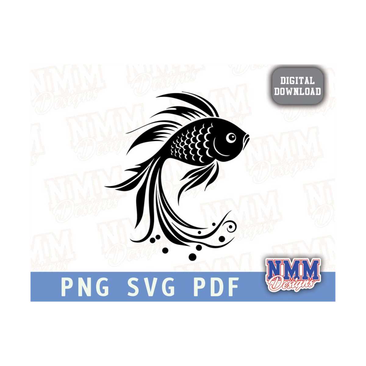 Fish Design Layered SVG file, PNG file Clipart, SVG Vector f - Inspire ...
