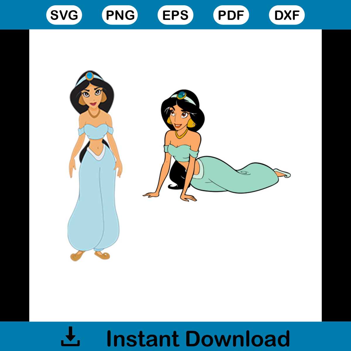 Princess Jasmine Svg, Disney Svg, Jasmines Story Svg, Disney | Inspire ...