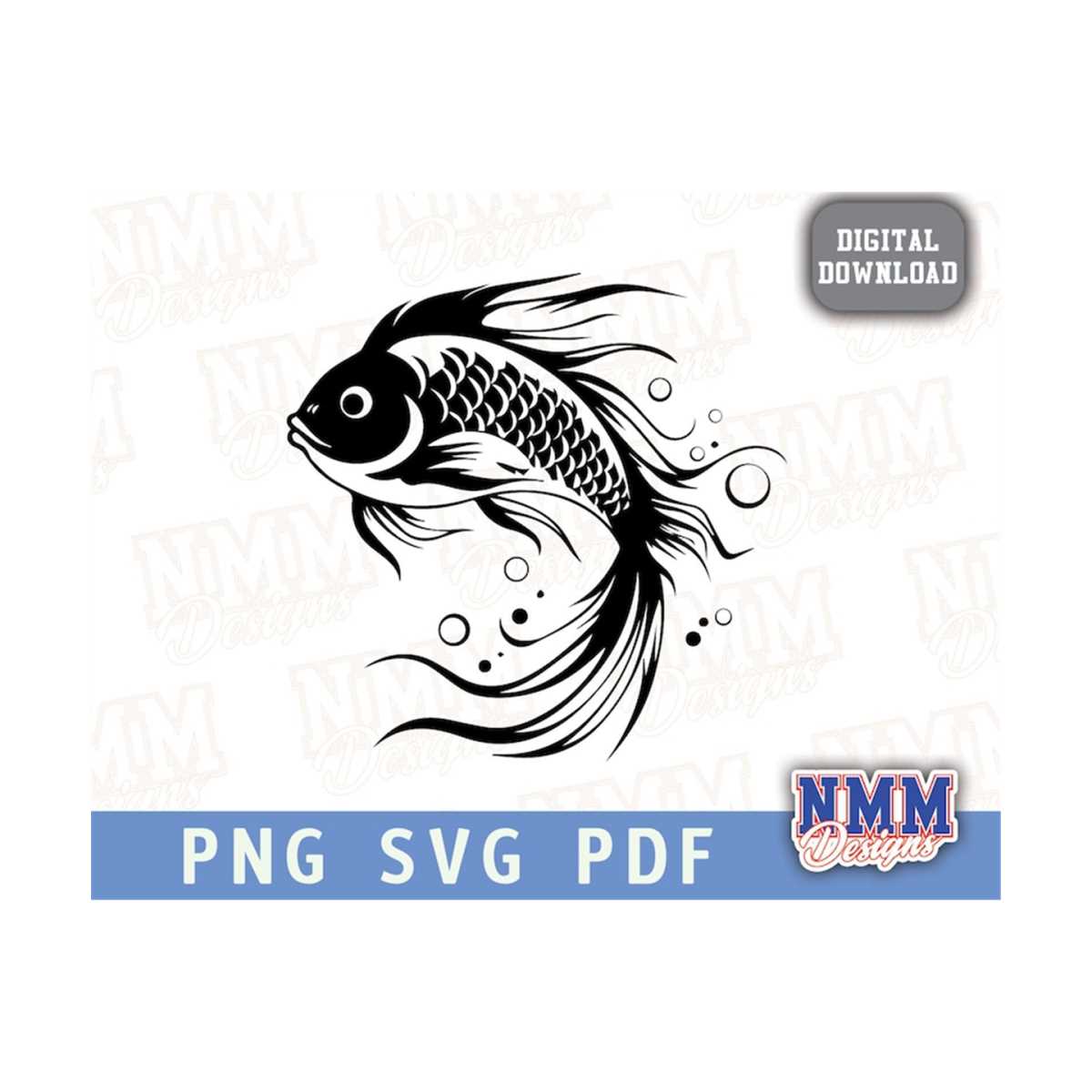 Fish Design Layered SVG file, PNG file Clipart, SVG Vector f - Inspire ...