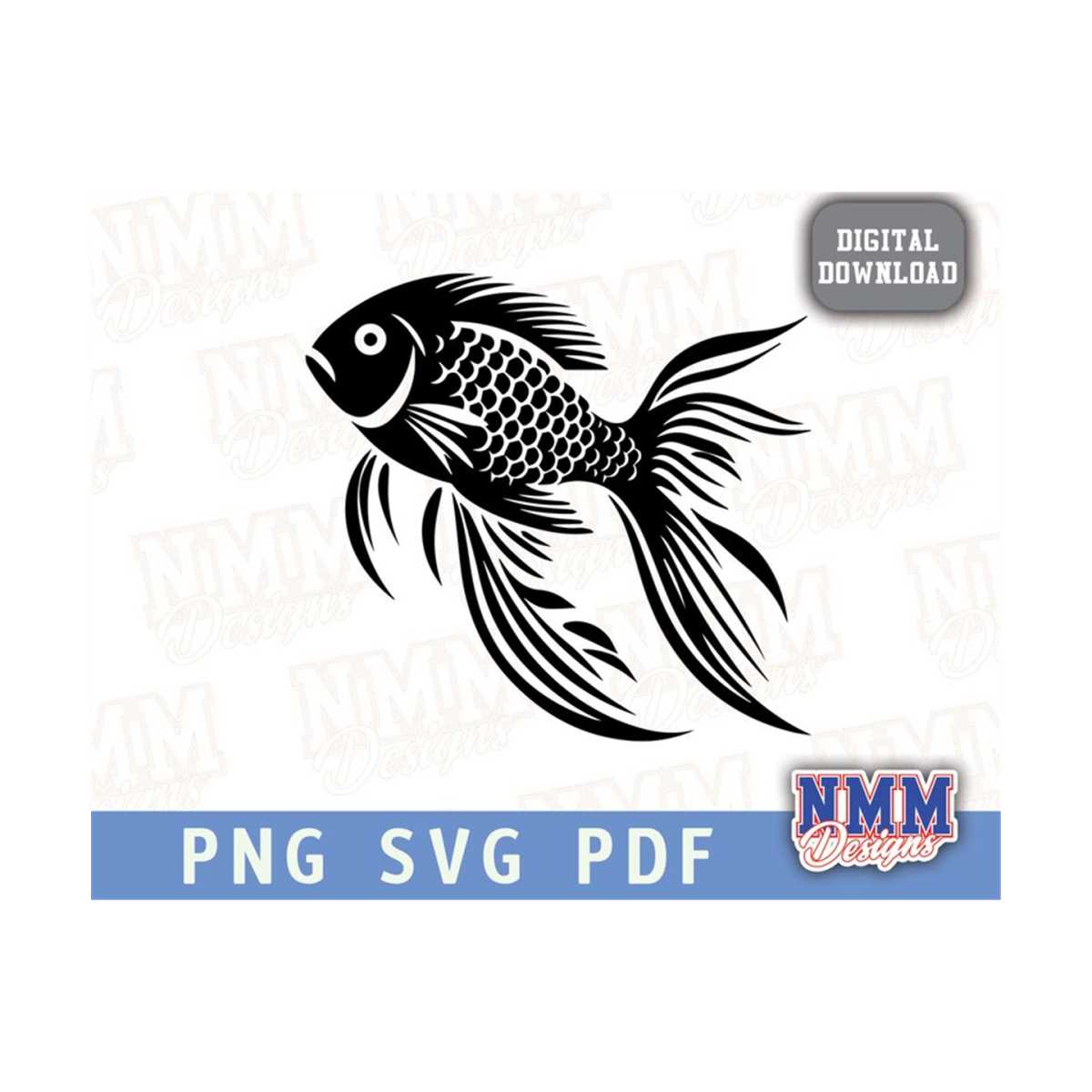 Fish Design Layered SVG file, PNG file Clipart, SVG Vector f | Inspire ...