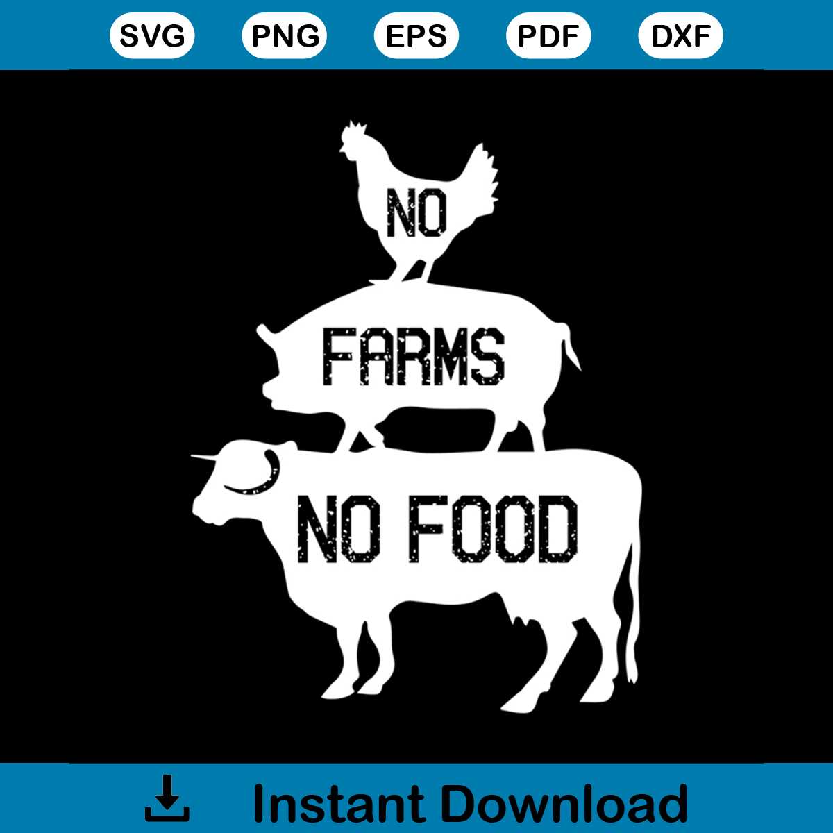 No Farms No Food Svg, Trending Svg, No Farms Svg, No Food Sv | Inspire ...