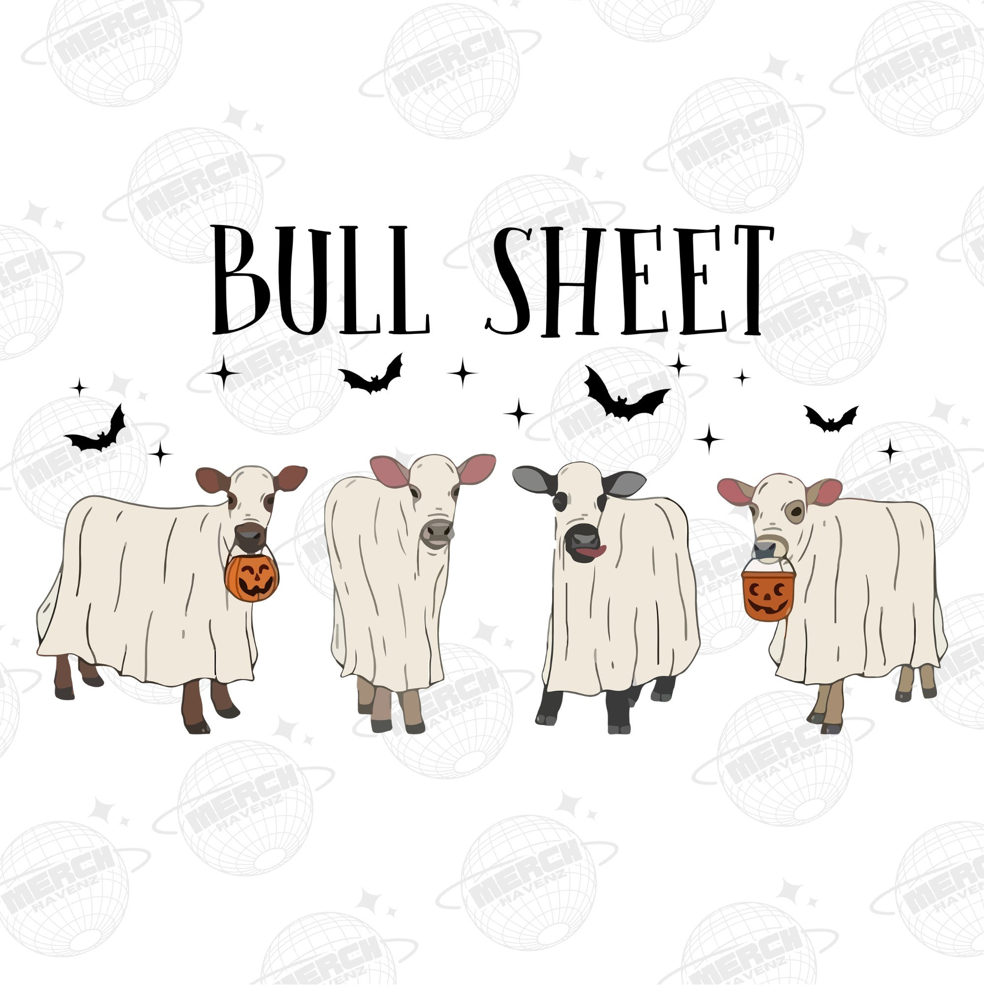 Bull Sheet PNG, Halloween Png, Bull Png, Ghost Cows Png, Fun | Inspire ...