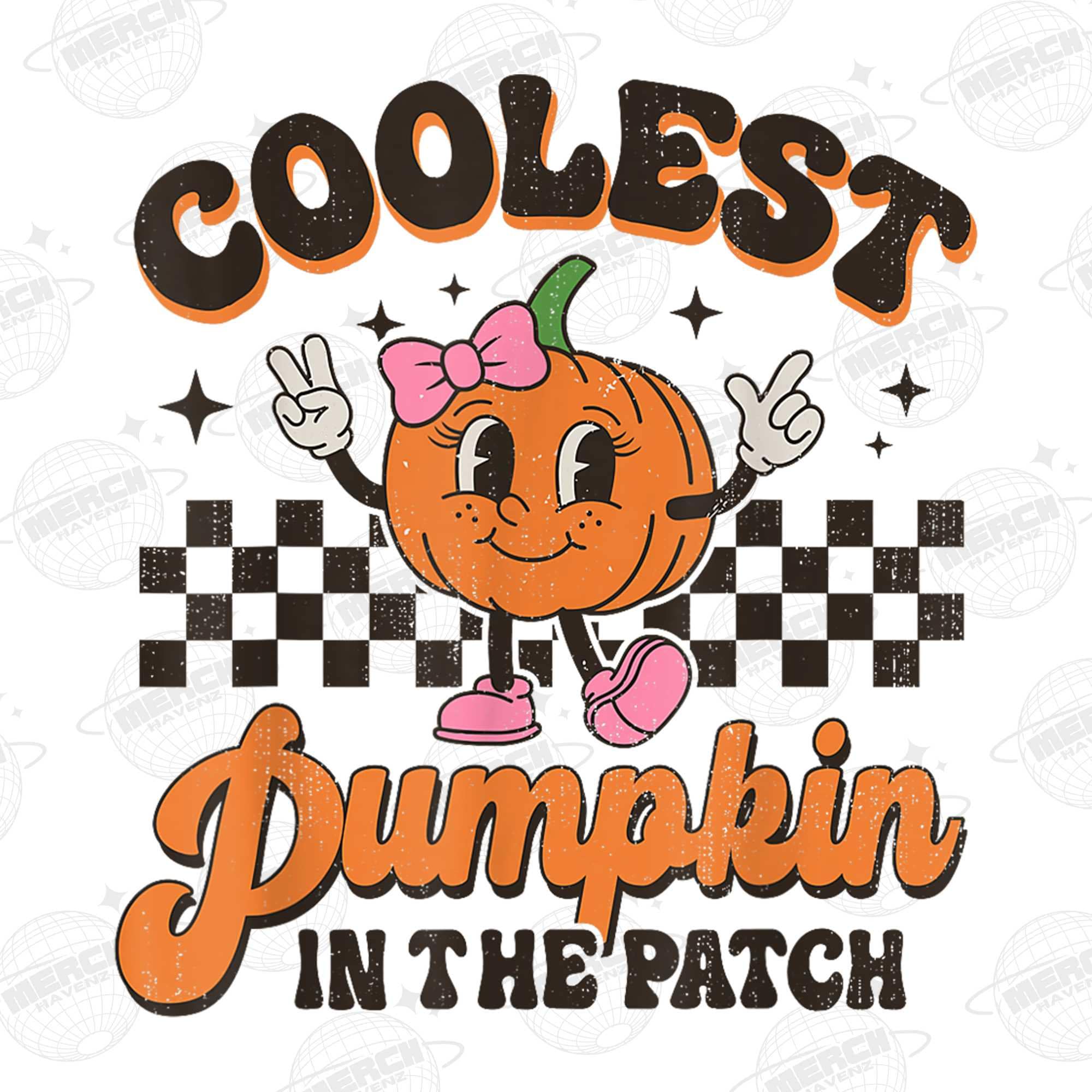 Cutest Pumpkin In The Patch Png, Distressed Png, Retro Pumpk - Inspire ...