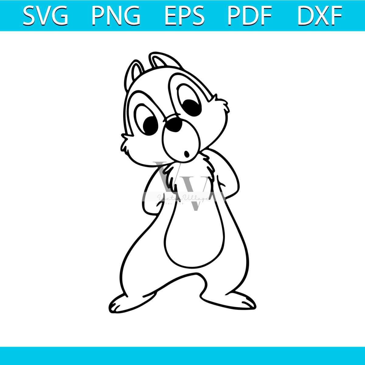 Chip and dale svg free, disney svg, chipmunk svg, instant do - Inspire ...